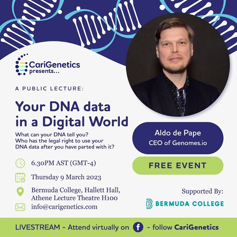 CariGenetics Lecture On DNA Data Ownership – CariGenetics